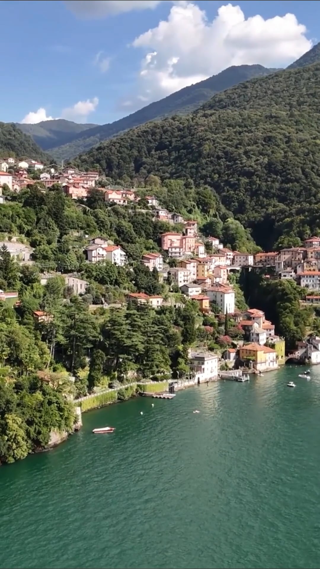 Nesso on Lake Como: Stunning drone footage of hidden Italian gem