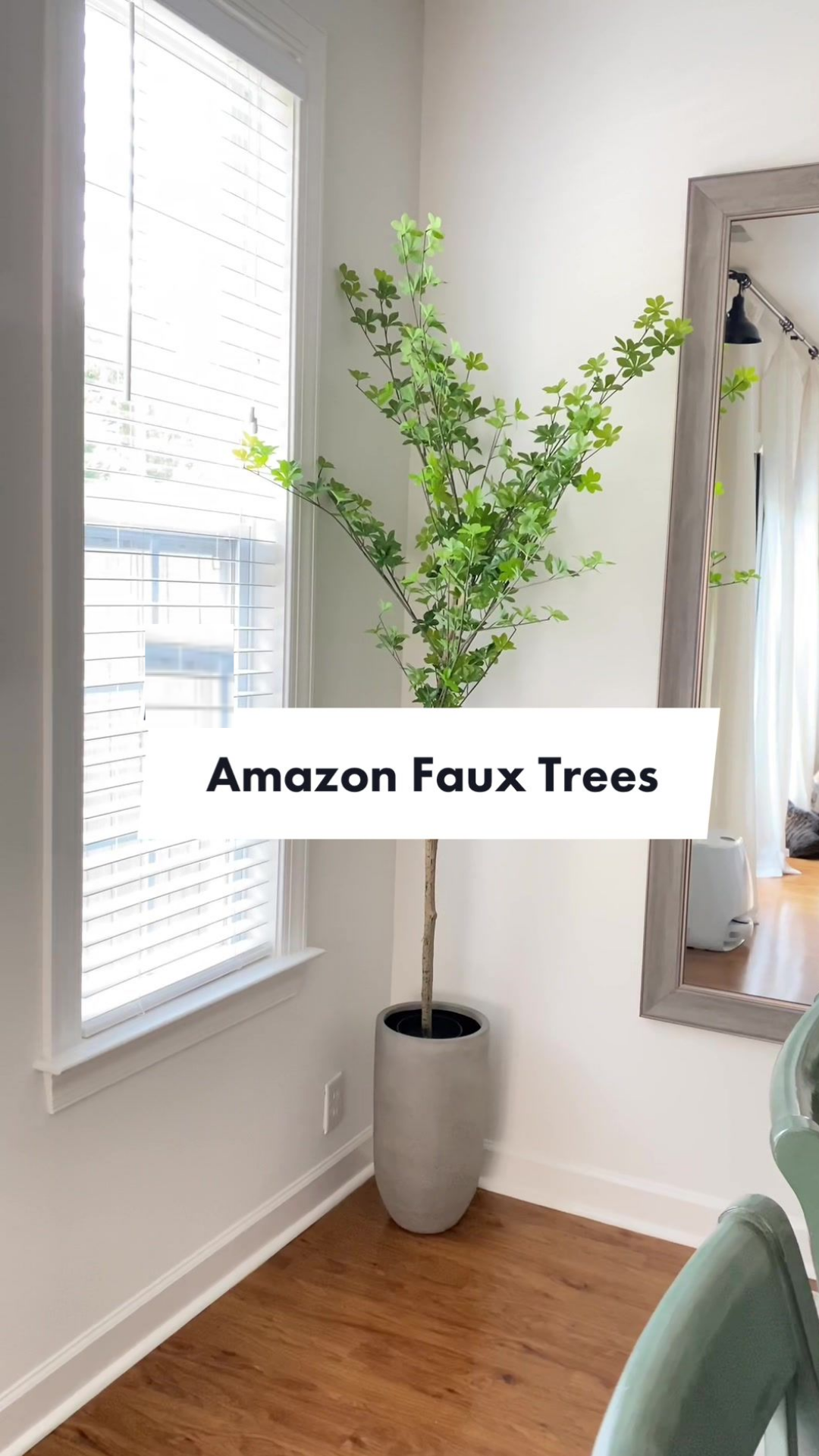What makes faux plants perfect for neutral home spaces