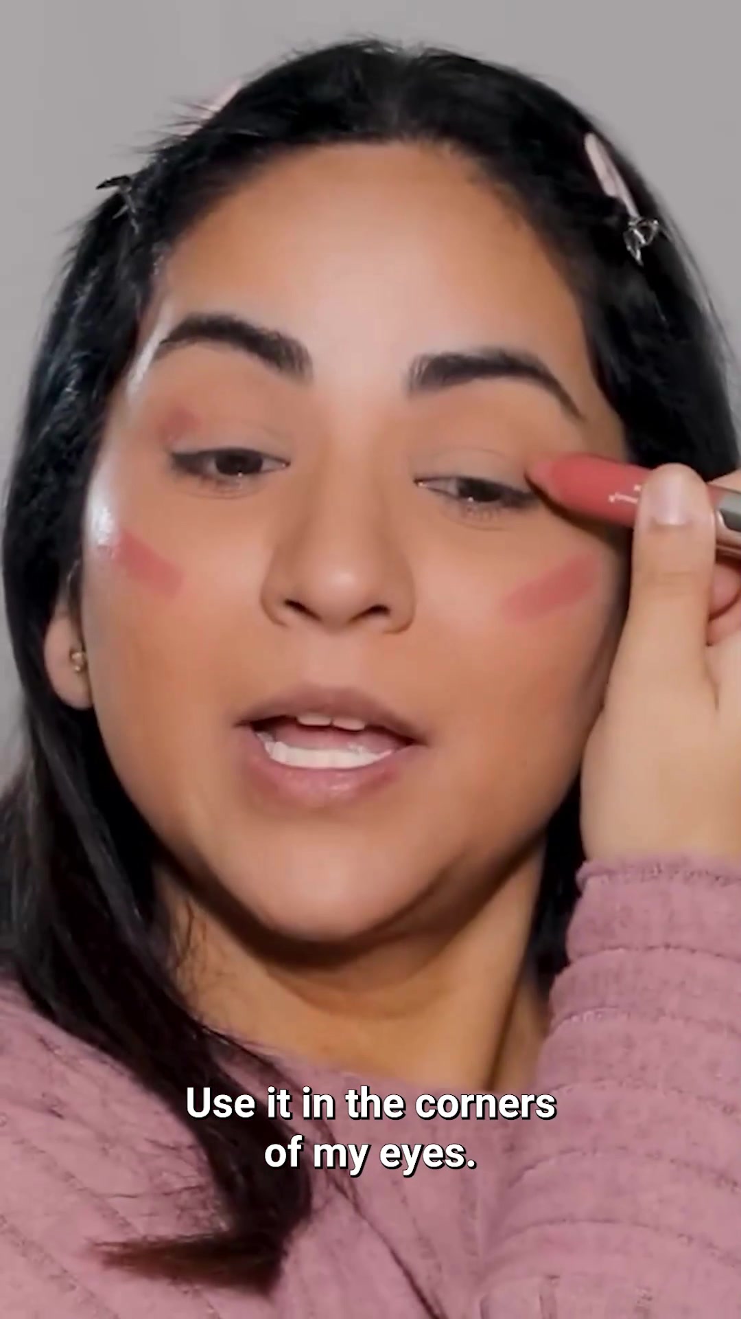 One multi-stick, four easy makeup uses