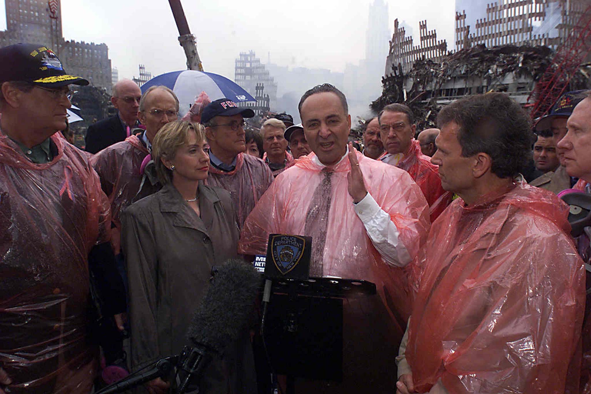 A quarter-century later, Giuliani tries to join 9/11 health program