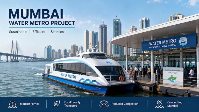 Mumbai Water Metro Project: Maharashtra Maritime Board signs strategic ...