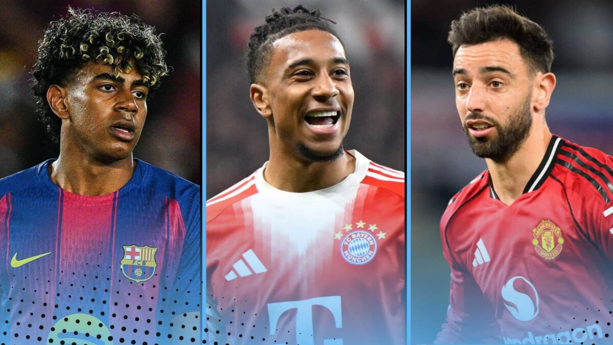 Top 10 players with the most assists in Europe’s major leagues in 2025-26