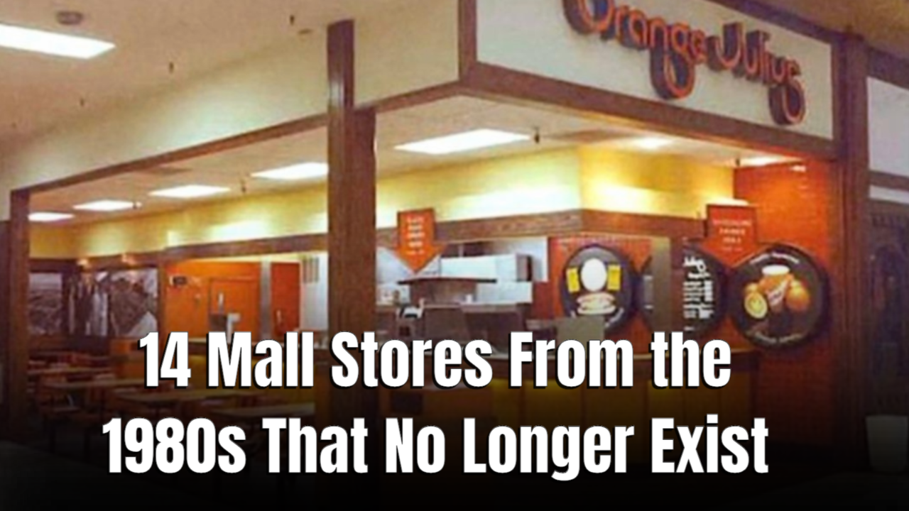 14 mall stores from the 1980s that no longer exist