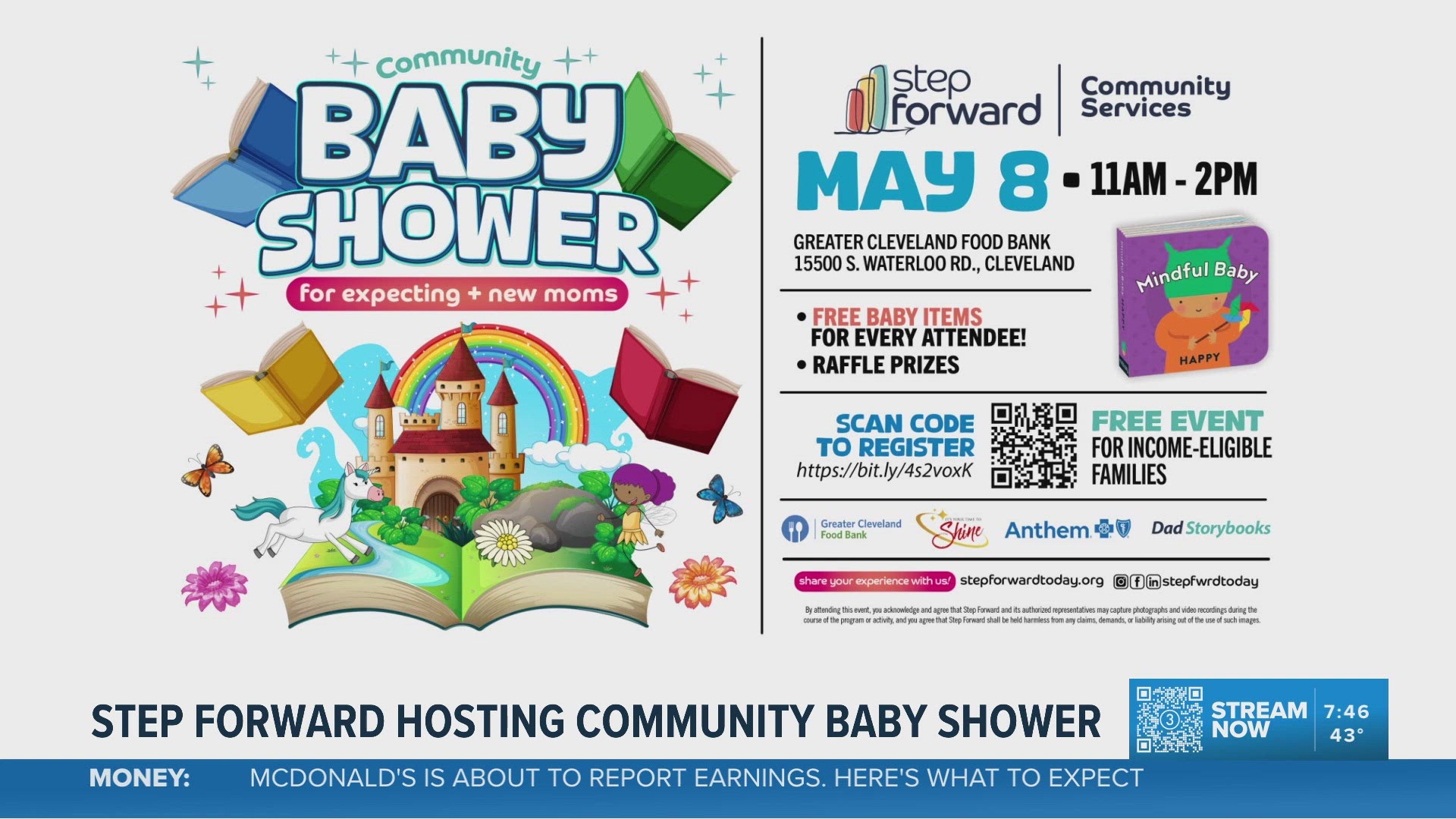 Step Forward hosting community baby shower ahead of Mother's Day