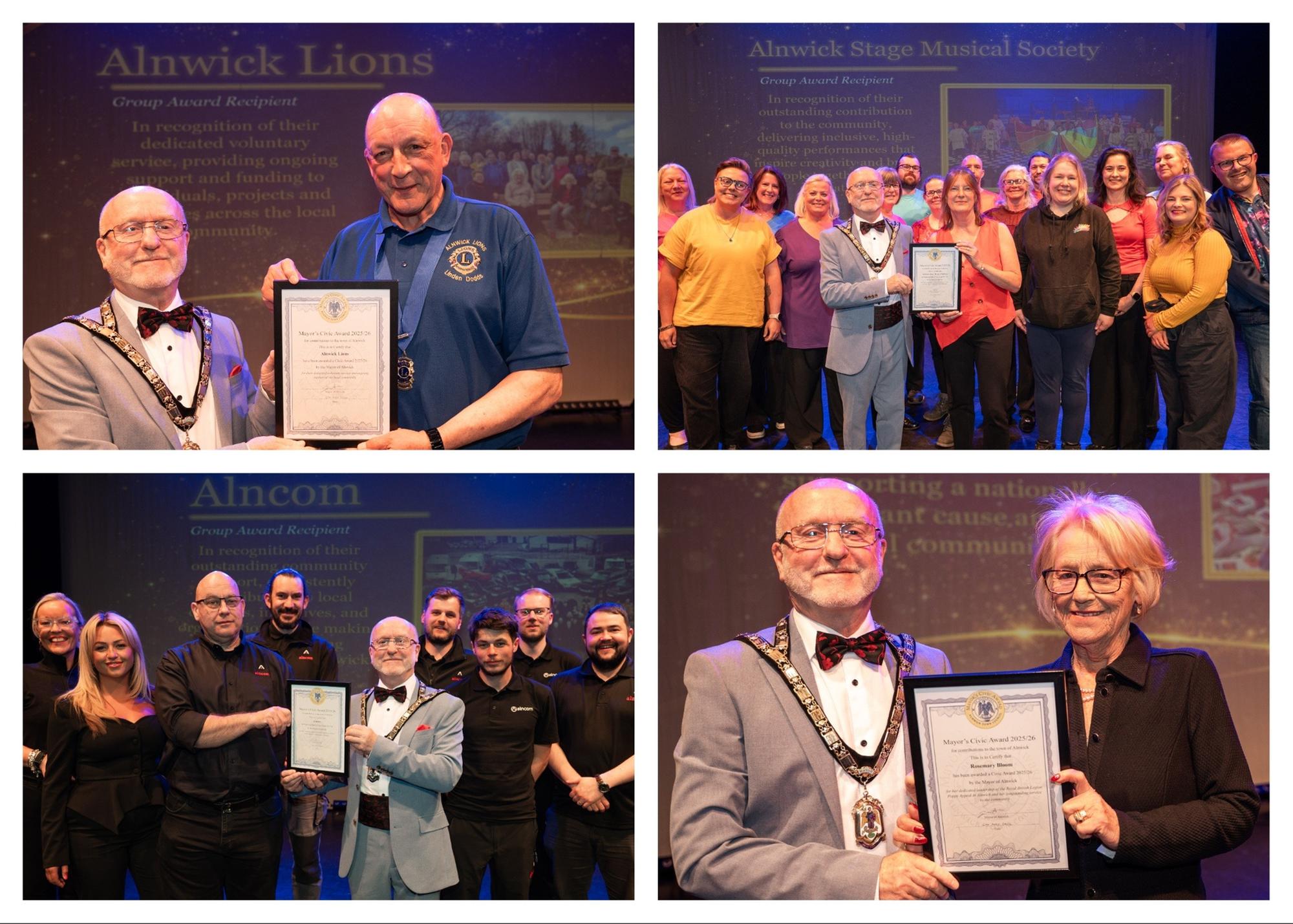 22 pictures as Alnwick Civic Awards celebrate local people's ...