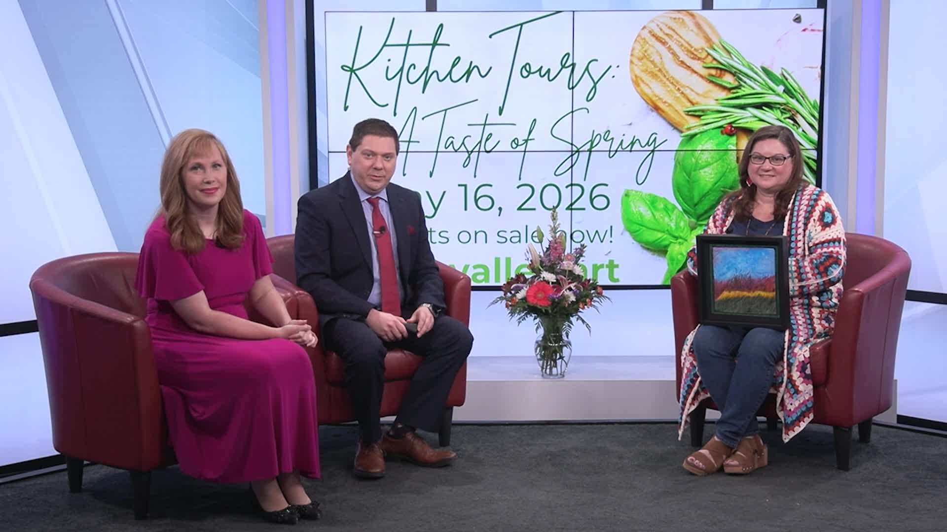 Ohio Valley Art League kitchen tours interview