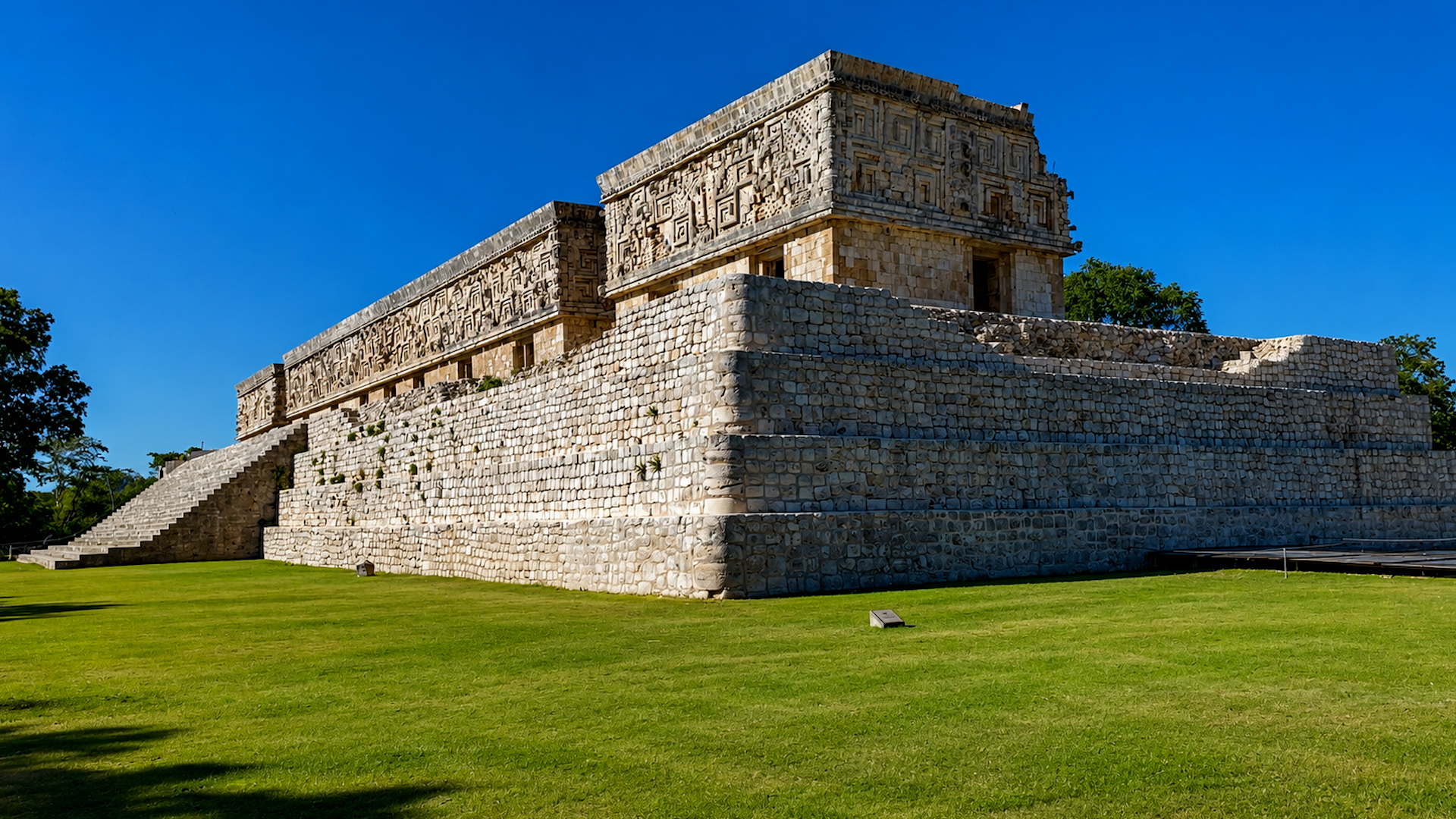 Inside the ancient Maya city of Uxmal