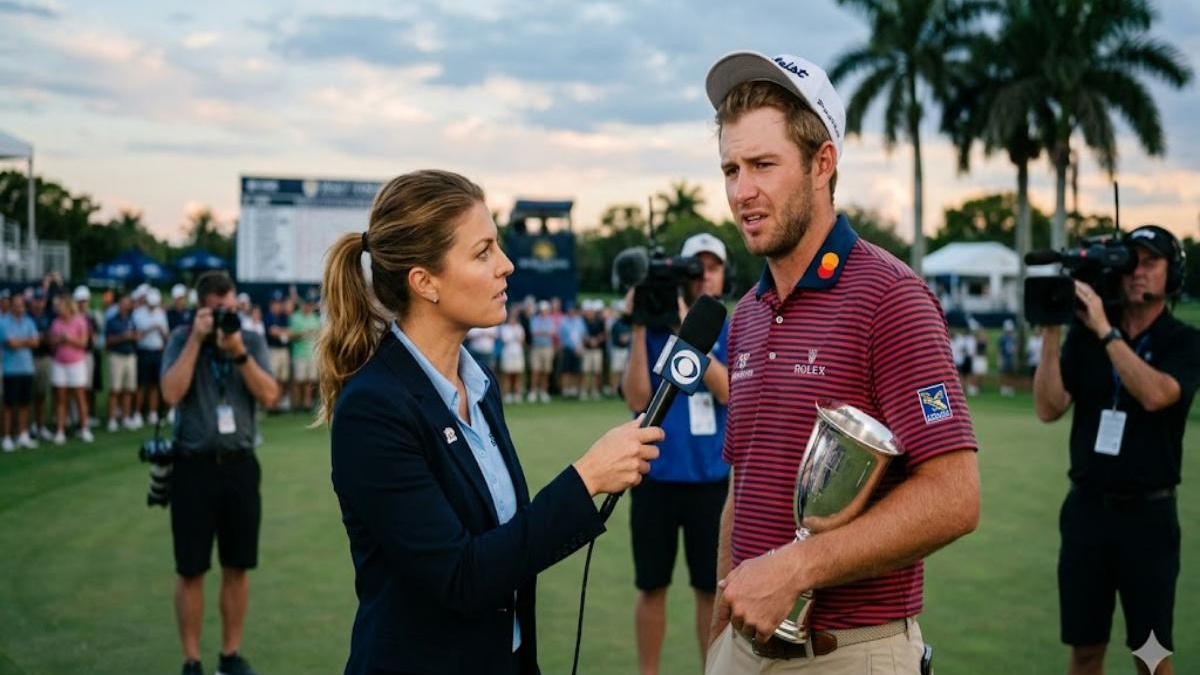 Amanda Balionis sparks golf media firestorm after Cameron Young ...