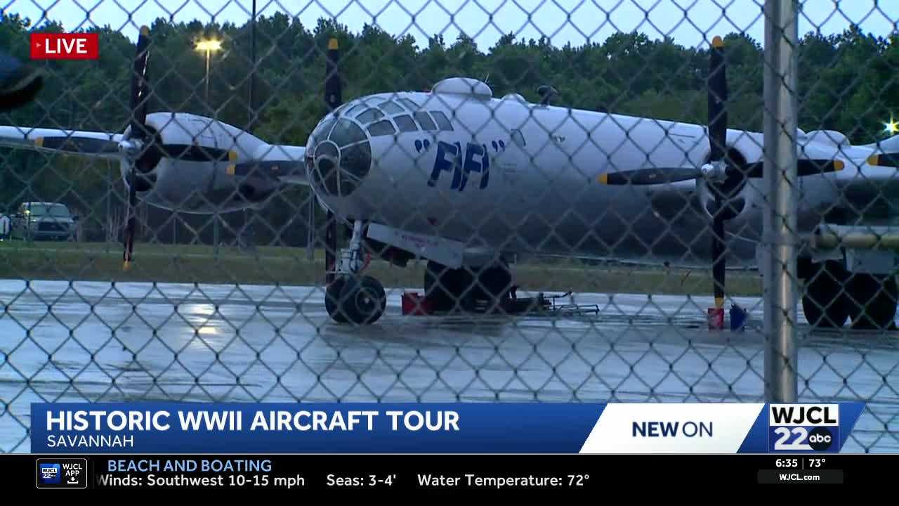 WWII aircraft tour bringing B-29 'FIFI,' historic planes to Savannah ...