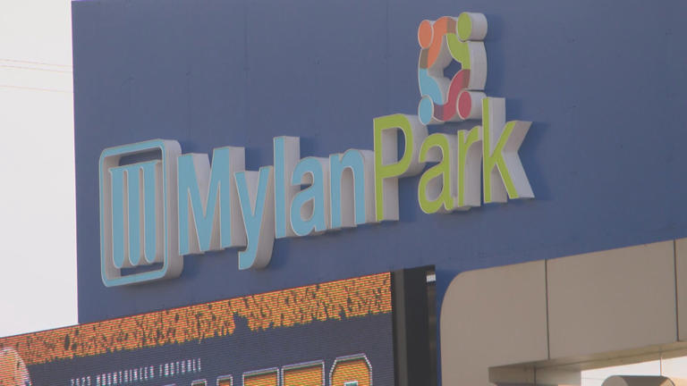 Construction underway on BMX facility at Mylan Park