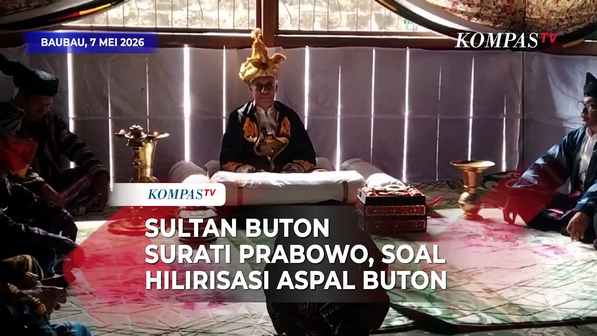 Sultan Buton surati Presiden Prabowo, minta pindahkan pusat industri ...