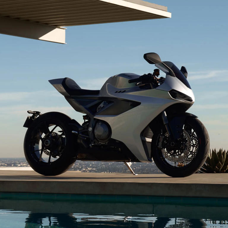 This 128-year-old heritage moto brand’s new performance bike blazes a ...