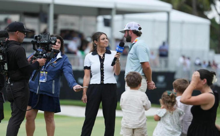 Amanda Balionis sparks golf media firestorm after Cameron Young ...