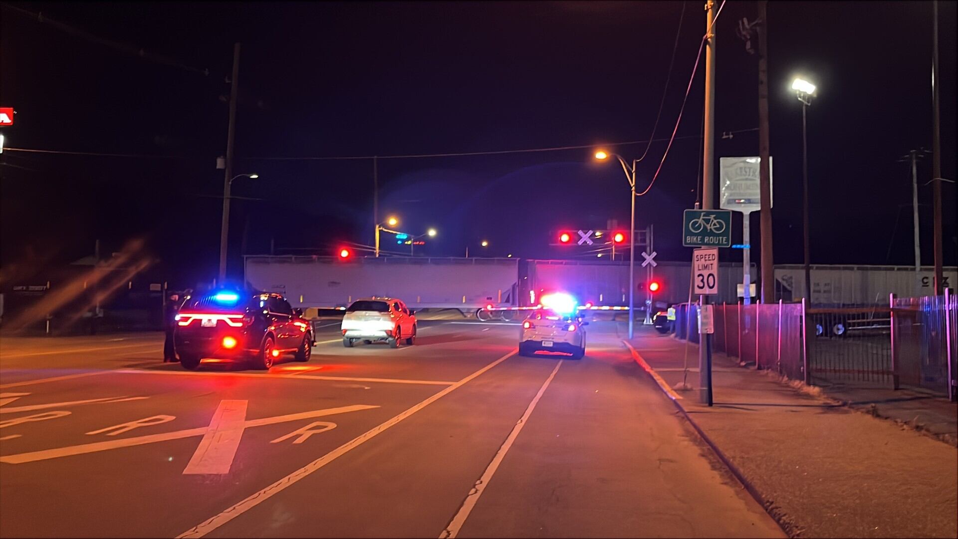 Pedestrian hit by train in Evansville, officials say