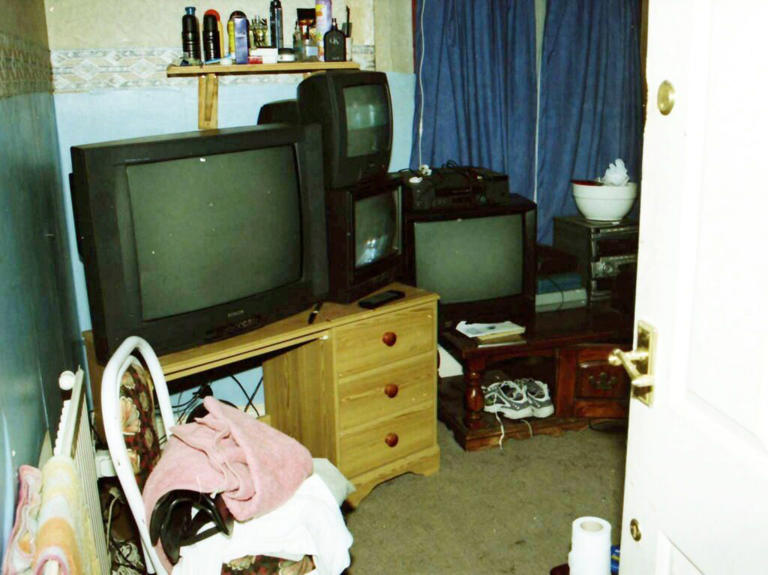 Chilling photos released of house where 80-year-old kept two women captive