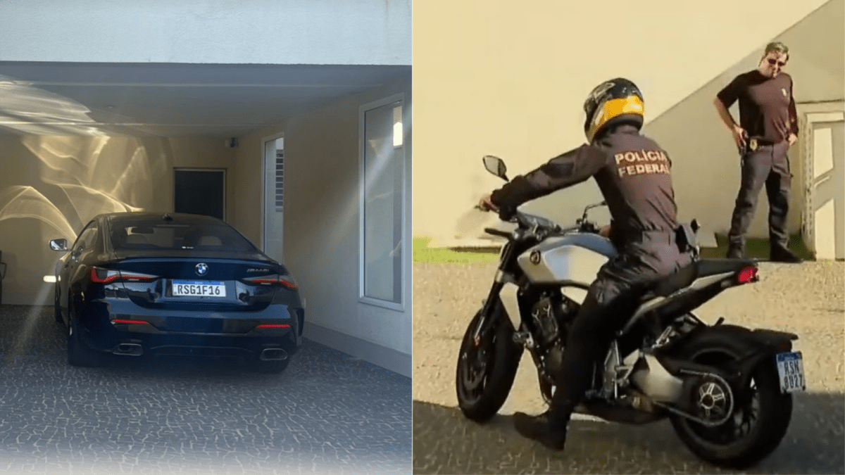 PF leva BMW e motocicleta durante buscas na casa de Ciro Nogueira