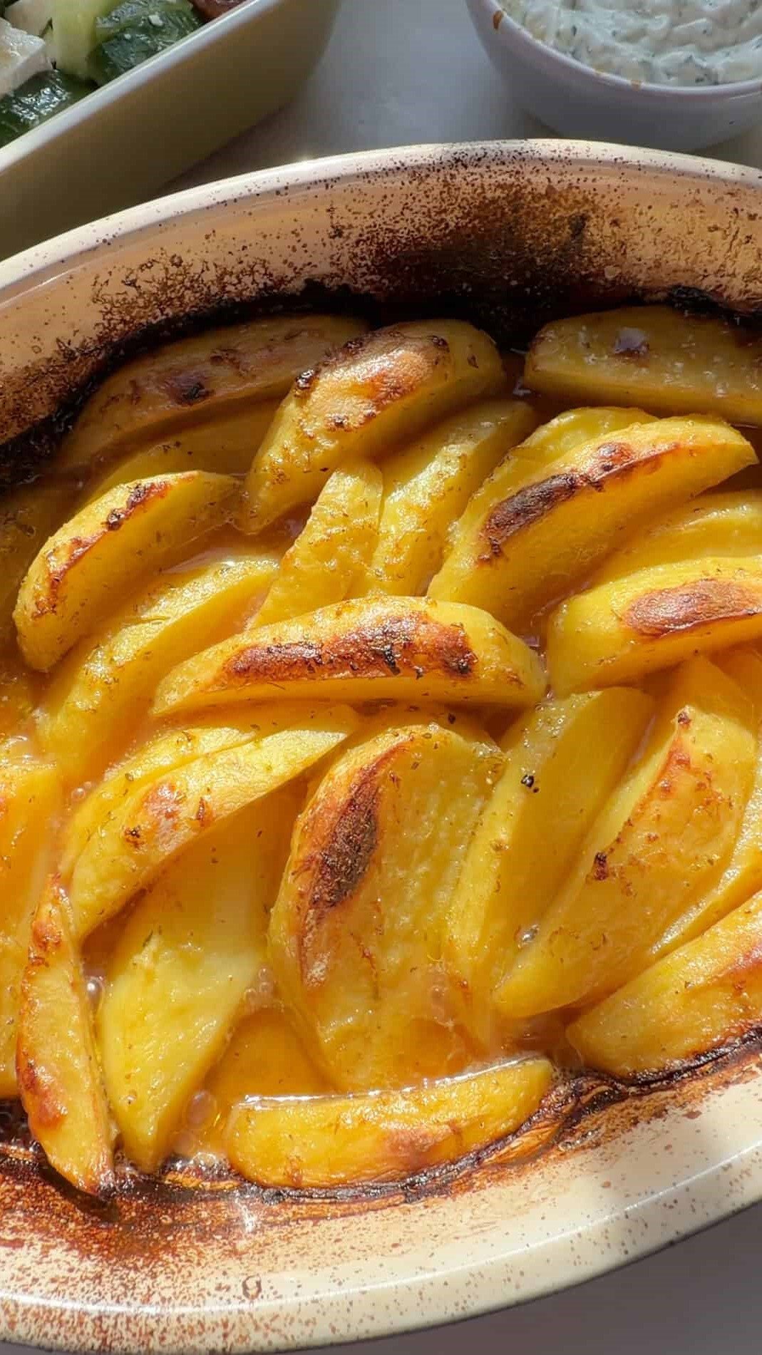 Today's dinner: Greek lemon potatoes
