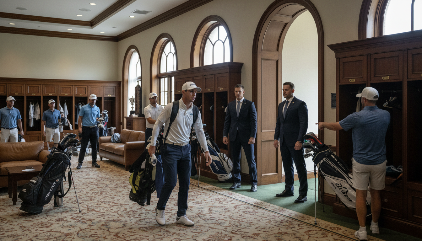 President Trump’s golf course visit rocks PGA Tour stars