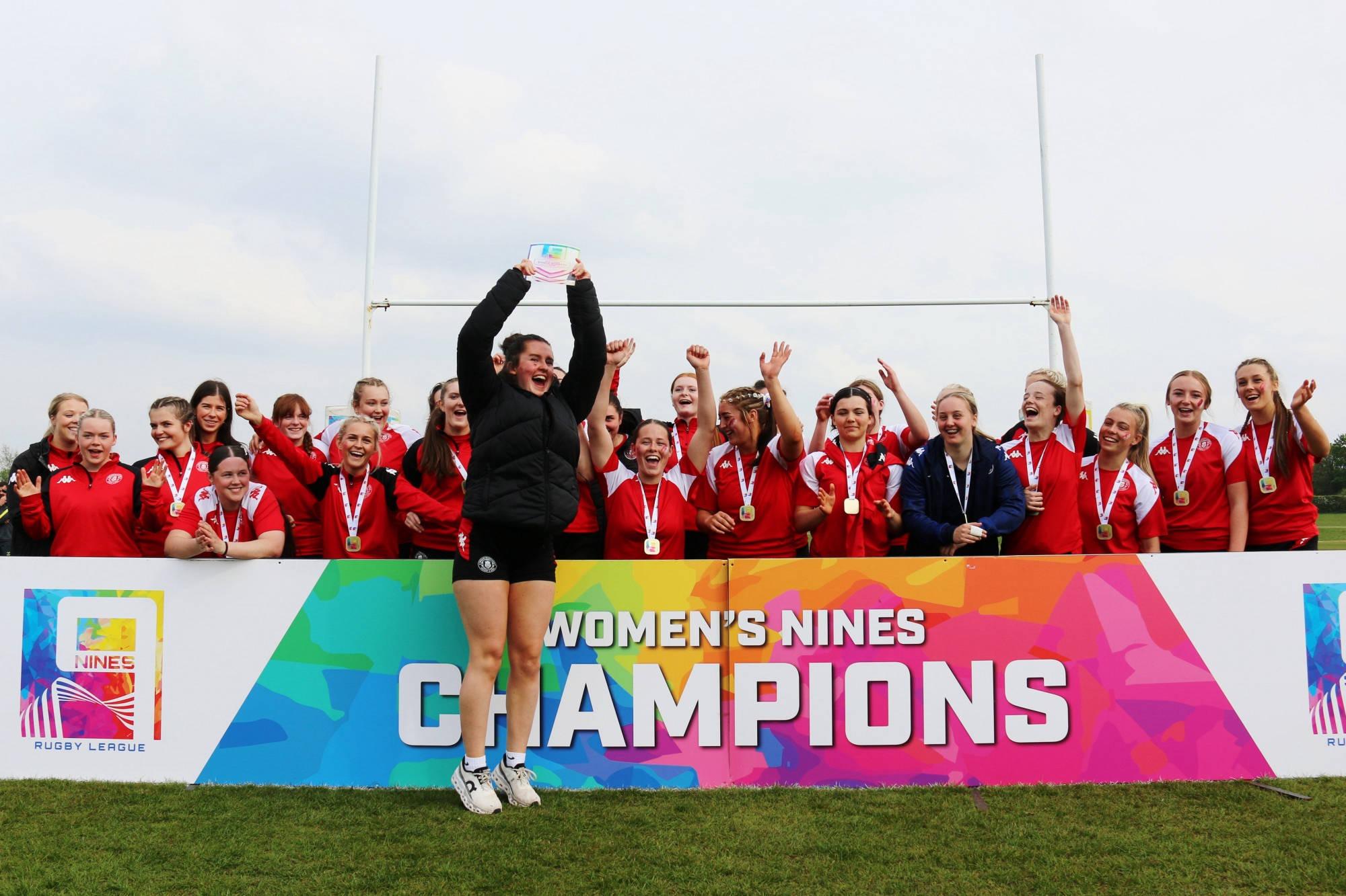 Wigan Warriors Women's academy win Challenge Grade Shield at Nines Festival