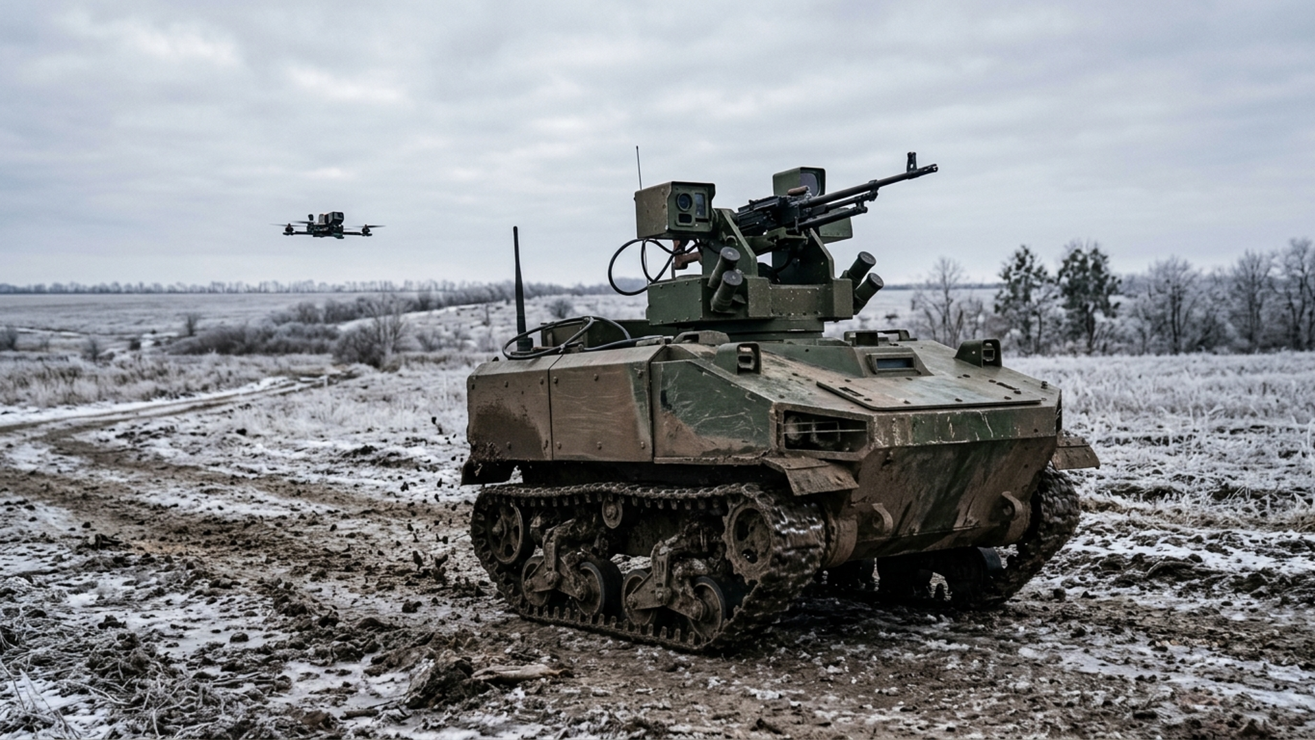 Ukraine's Ratel UGVs and FPV drones just rewrote the rules of ground combat