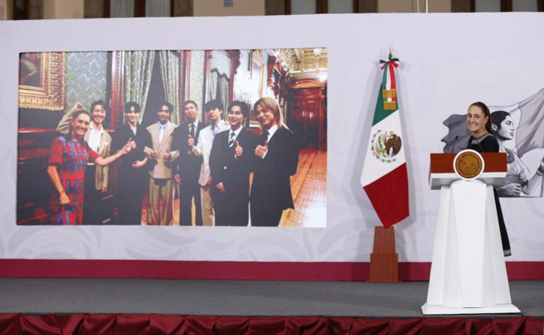 BTS regresará a México el próximo año, asegura Sheinbaum; no descarta ...