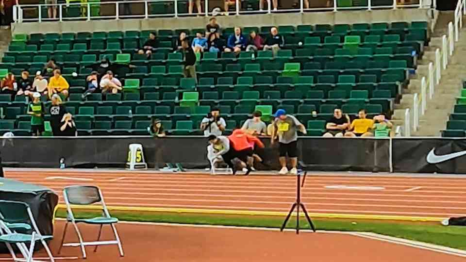 How 1,000 athletes turned musical chairs into pure chaos