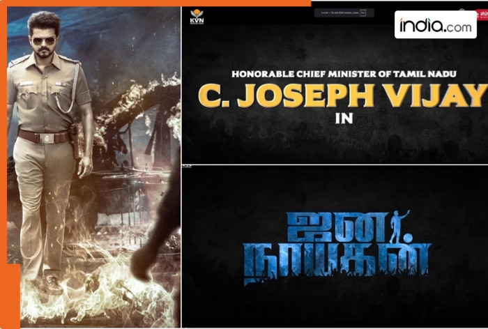 Thalapathy Vijay fans go into celebration mode as Jana Nayagan title ...