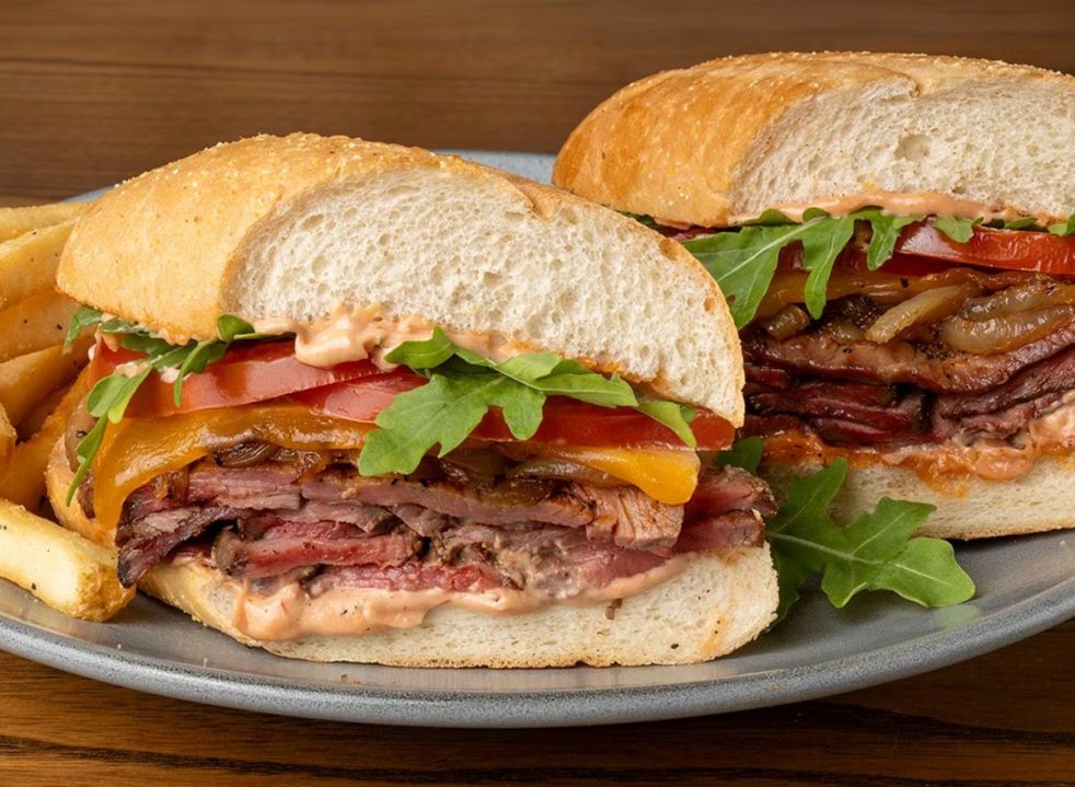 5 best knife-and-fork steak sandwiches at famous restaurant chains