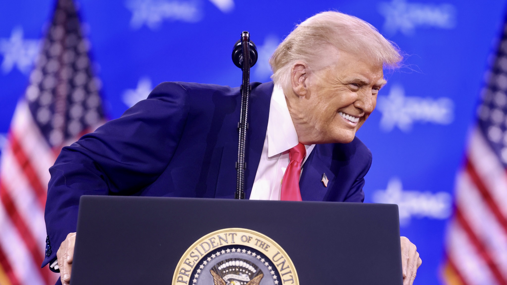 Is Trump wearing adult diapers during Memorial Day? Shocking video ...