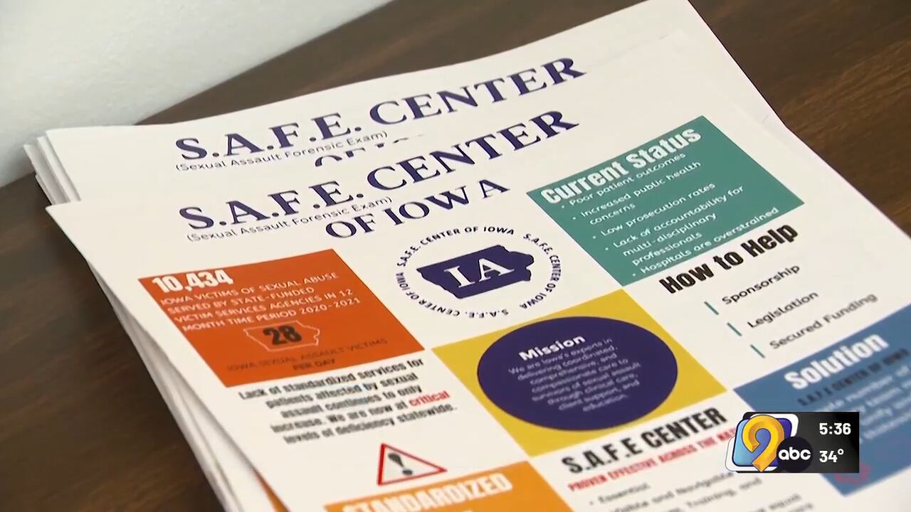 Iowa’s sexual assault survivor care center moves closer to opening