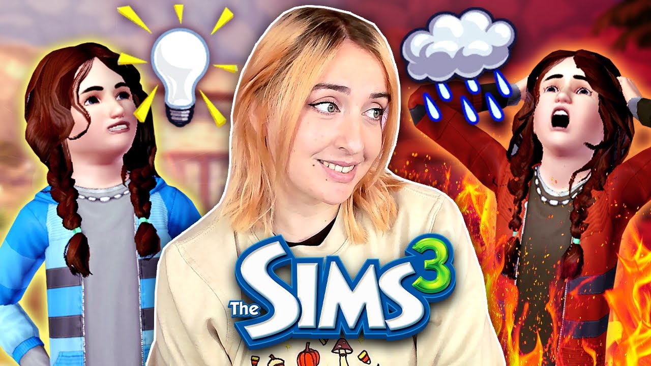 What happens raising a child without interaction in Sims 3