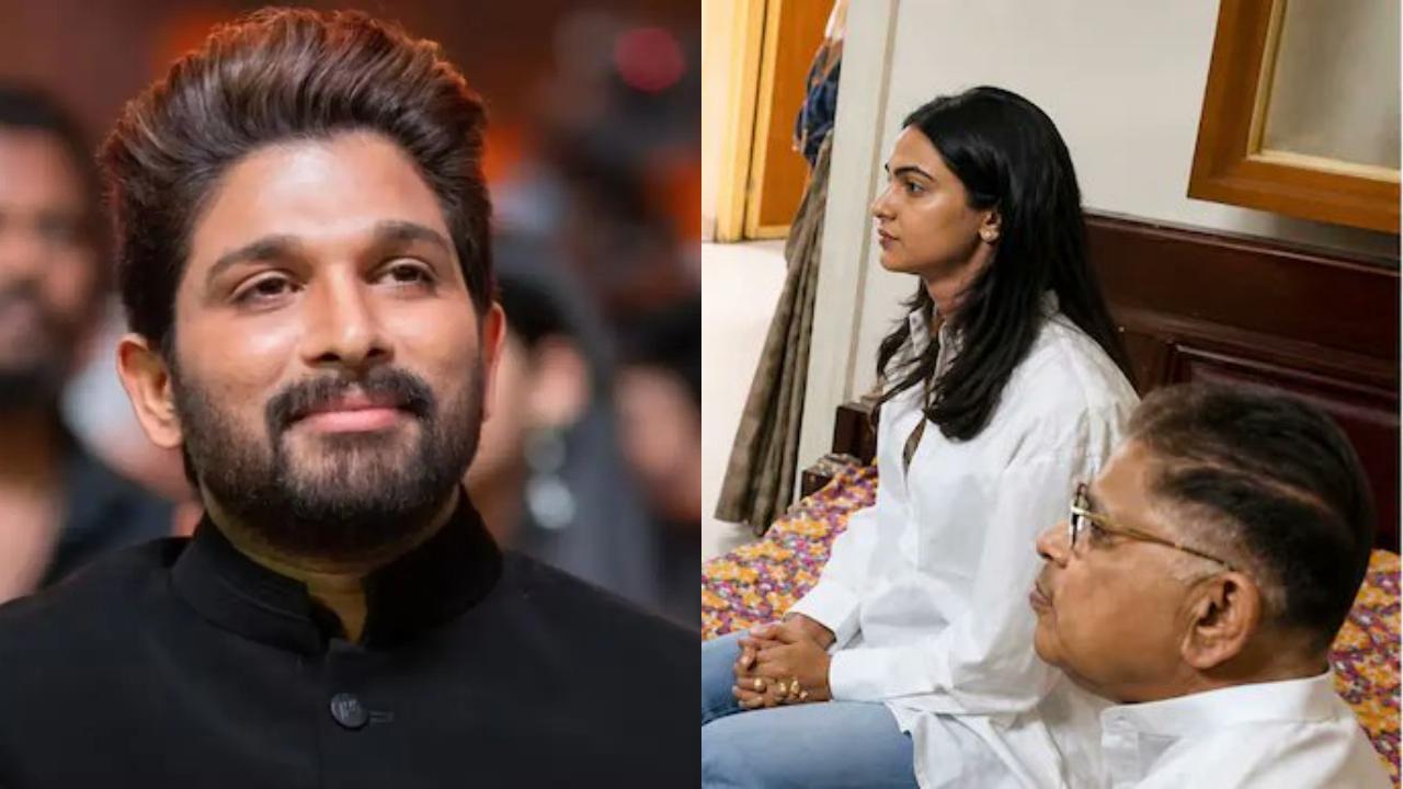 Pushpa 2 stampede: Allu Arjun's father and wife meet victim's family