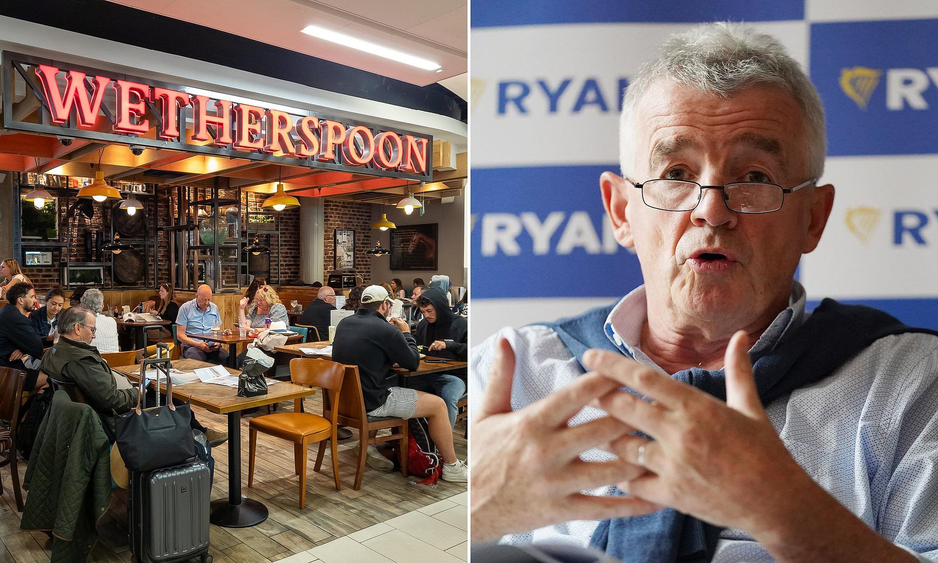 Row over Ryanair boss's 'draconian' call to ban 'UK tradition' of early ...