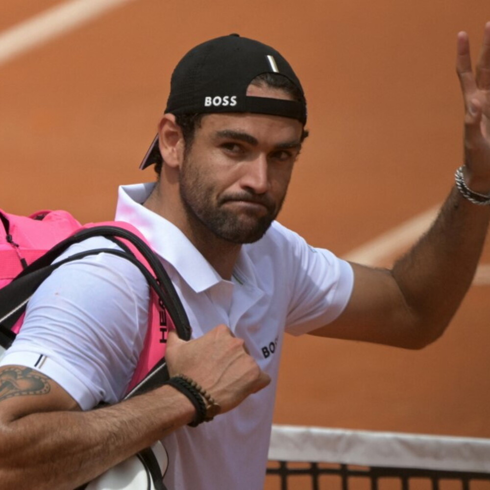 Matteo Berrettini subito eliminato a Roma, "provo tristezza e delusione"
