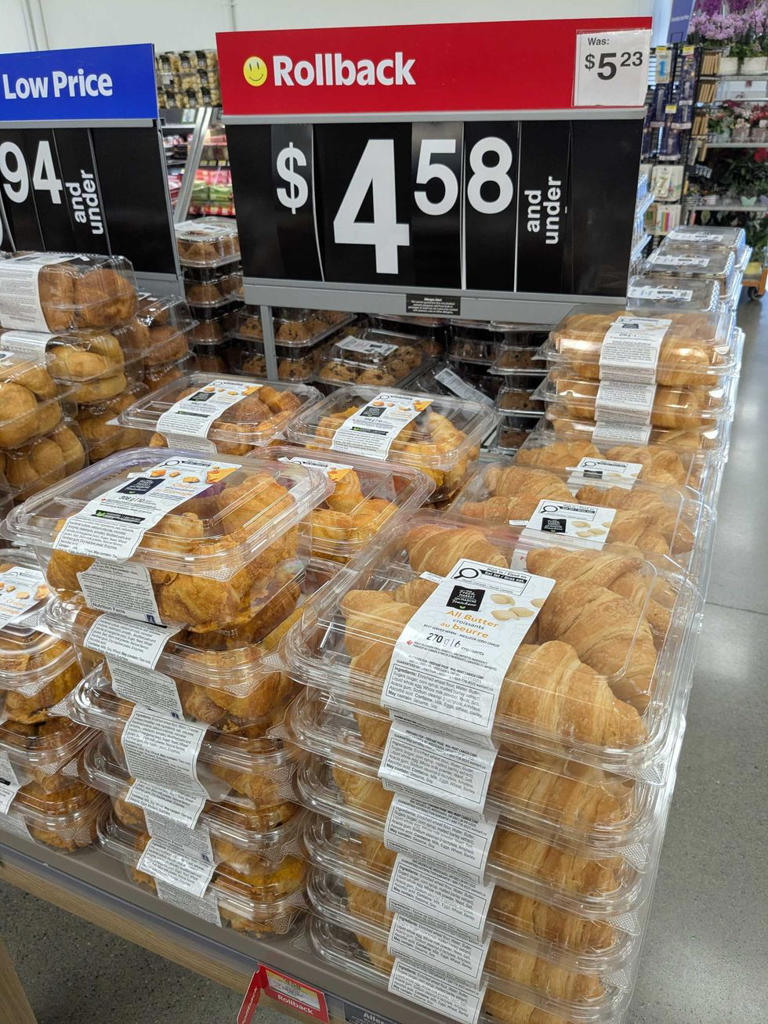 I compared croissants from Costco, Walmart, and No Frills, and there's ...