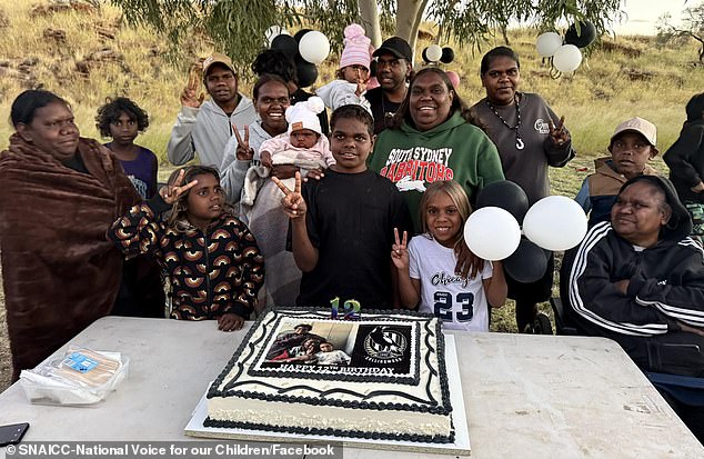 Kumanjayi Little Baby's brother celebrates his first birthday without ...