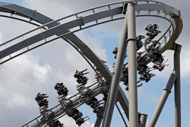 Thorpe Park visitors 'stuck at top' of brand new ride in 33-degree heatwave