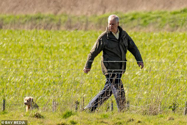 Report: Charles avoids Andrew as he stays close by and doesn't visit
