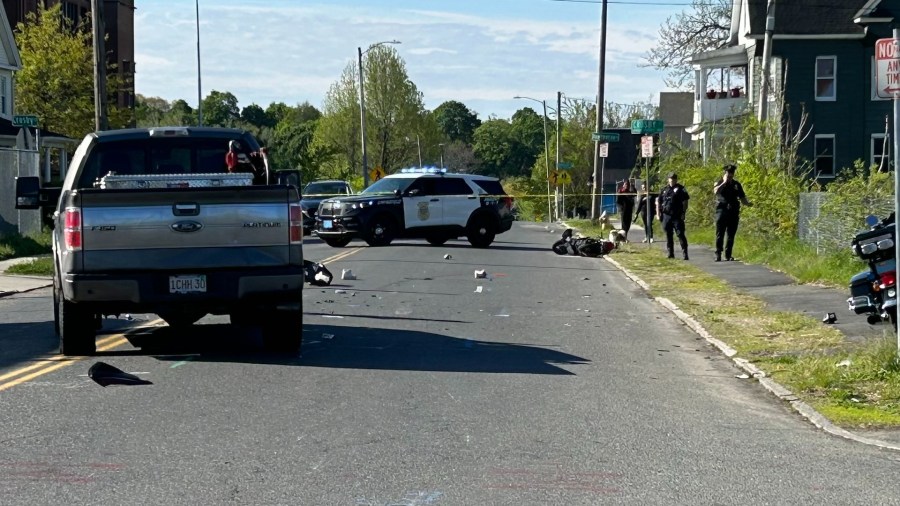 Crews sent to motorcycle crash at Springfield intersection