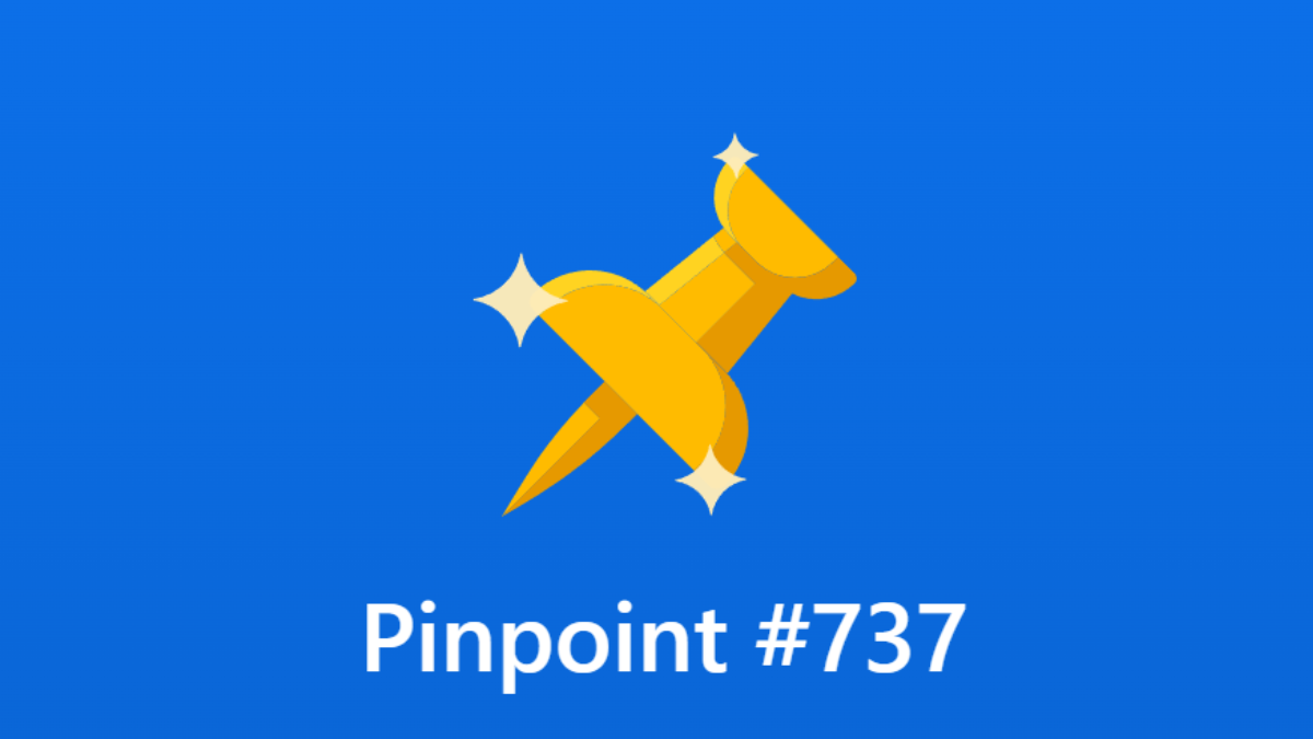 Today’s Pinpoint #737 LinkedIn answer (May 7, 2026)