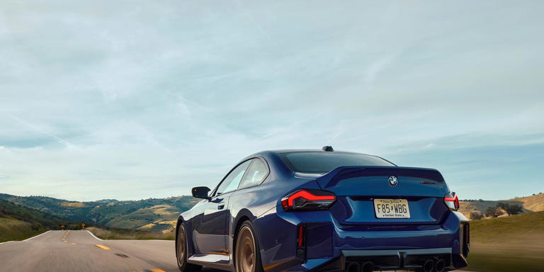 See exterior pics of the 2026 BMW M2 CS