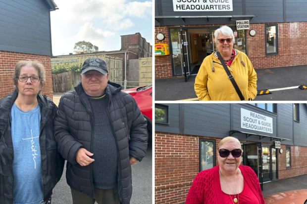 Speeding and crime raised by voters in Reading on election day 2026