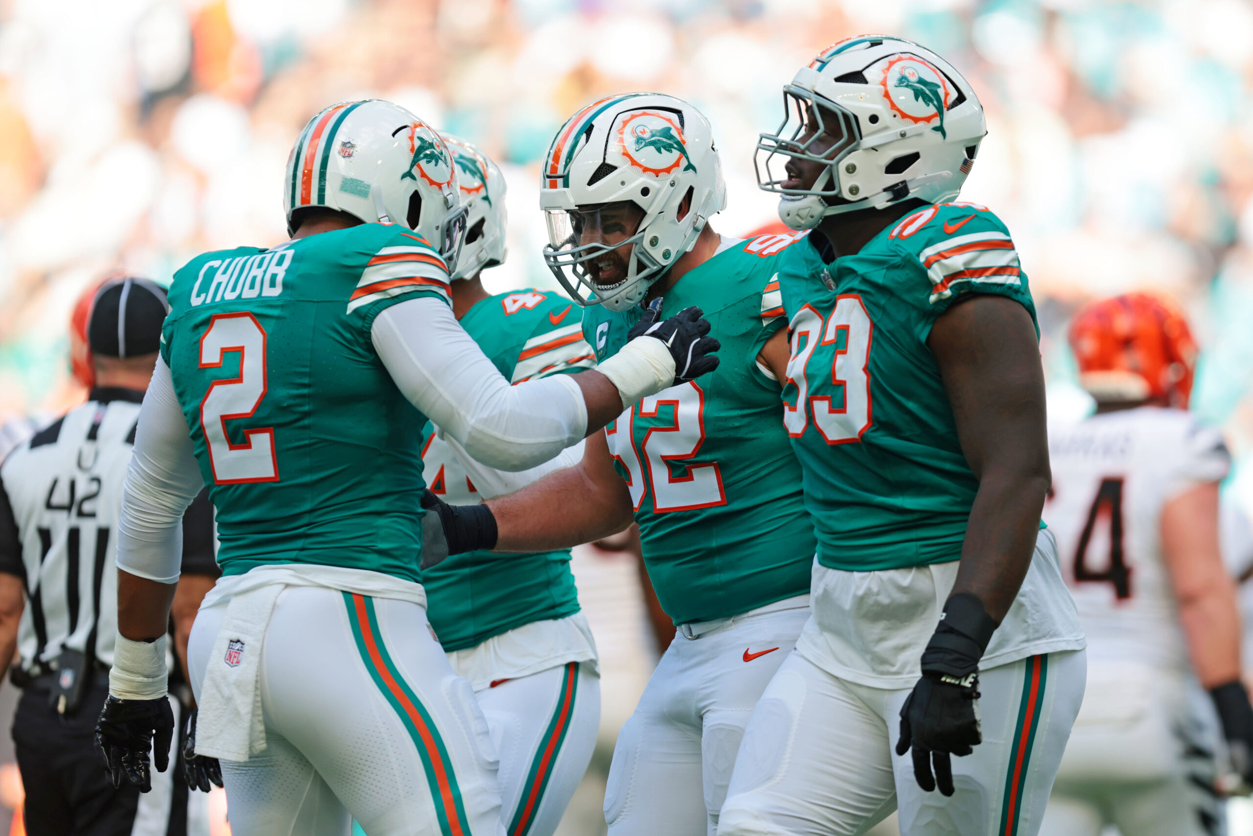 Bills land No. 5 overall pick Chubb for $43.5M after Dolphins eat $23 ...