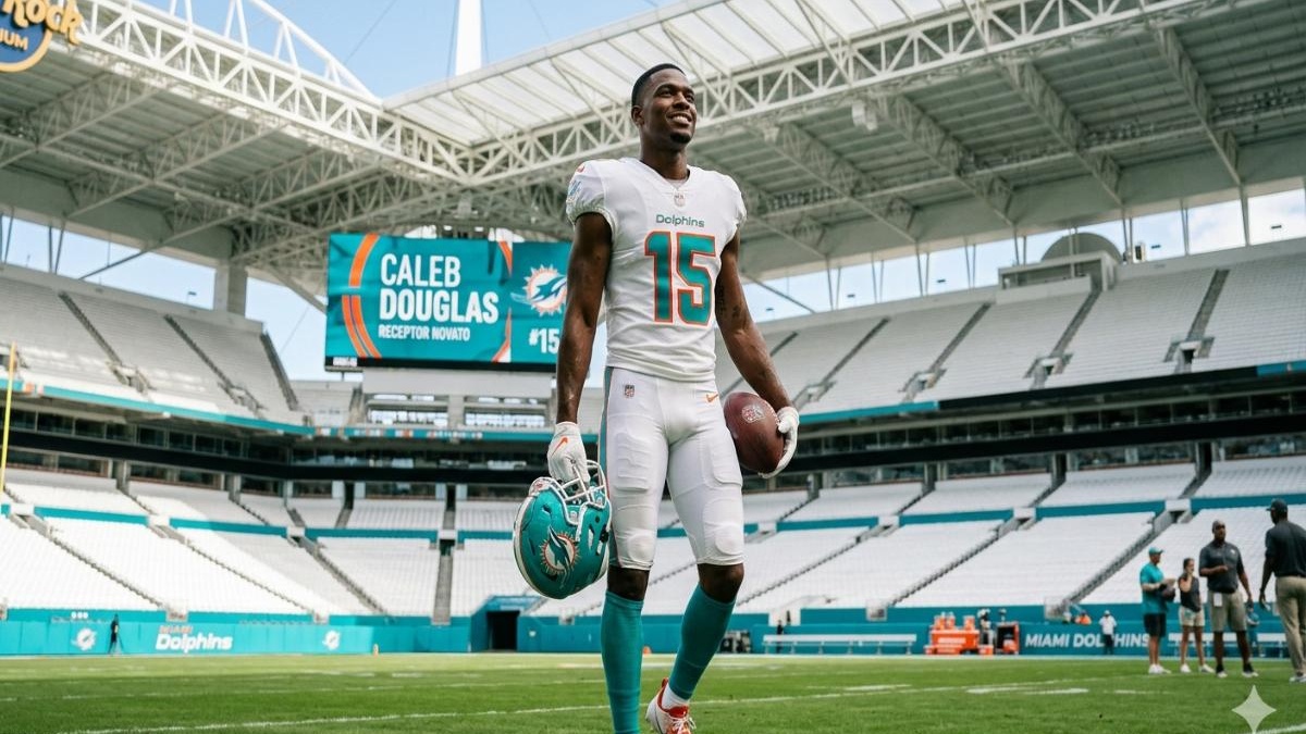 Dolphins rookie Caleb Douglas already fighting to silence NFL draft critics