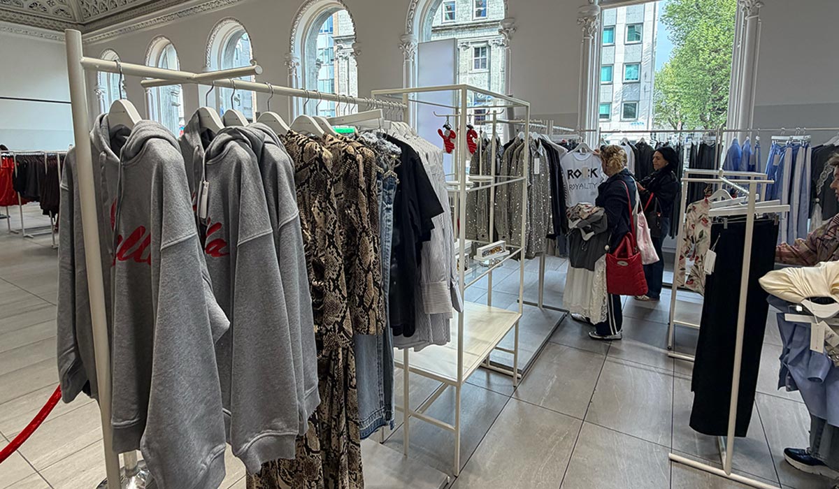 Irish style lovers queue for first dibs of Stella McCartney's H&M collab