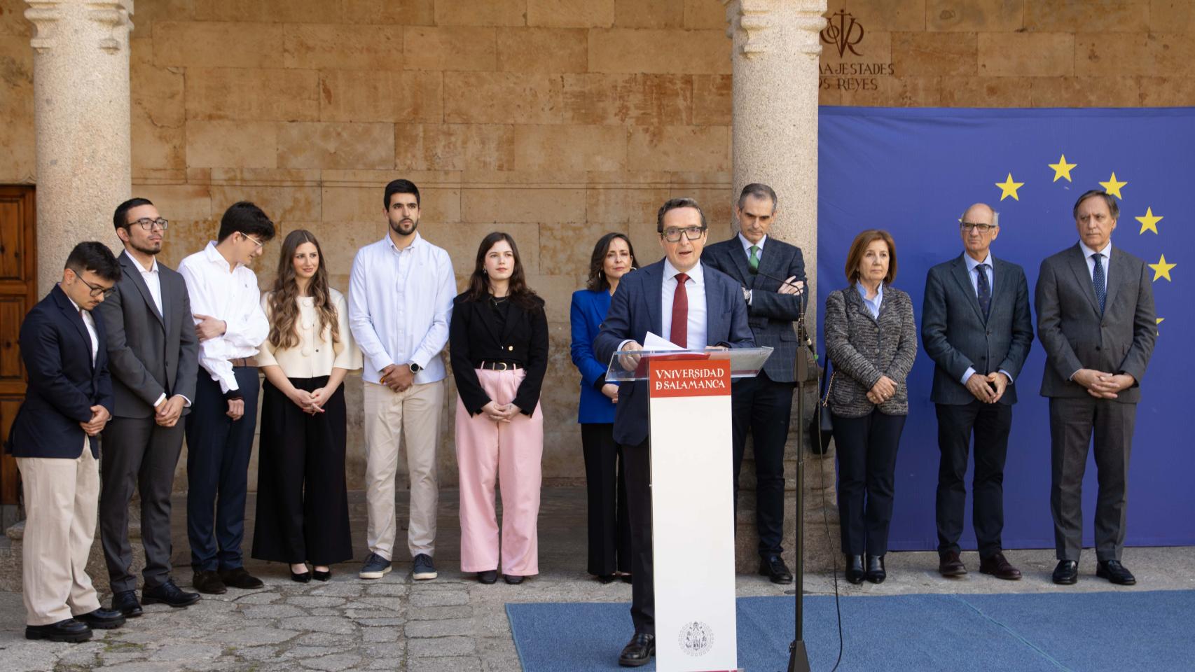 El rector de la USAL sitúa a Salamanca como la "piedra angular" del ...