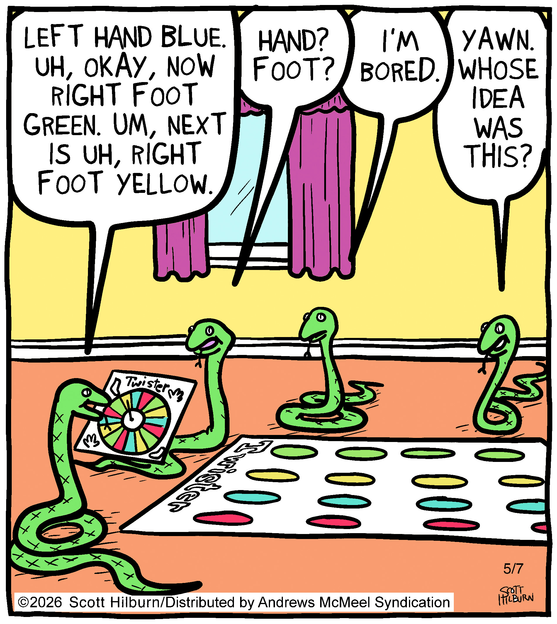 The Argyle Sweater by Scott Hilburn