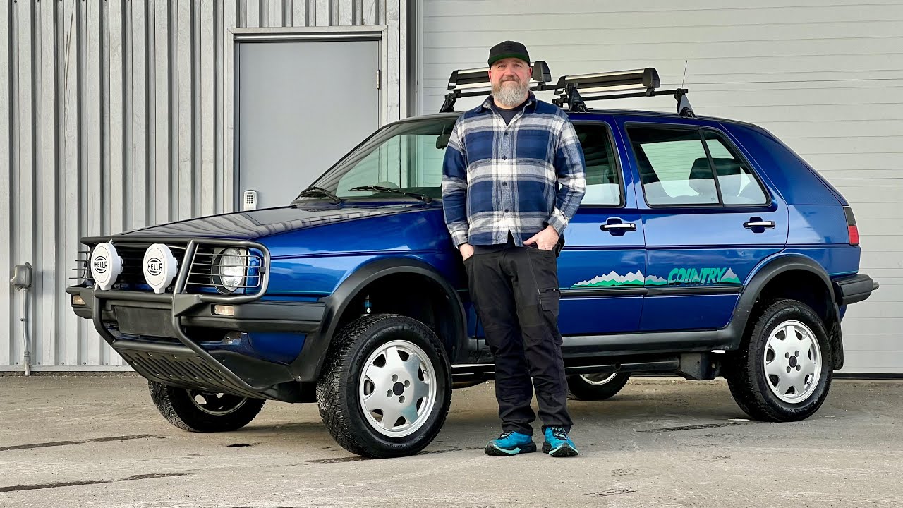4x4 1.8L VW Golf Country built for back country roads