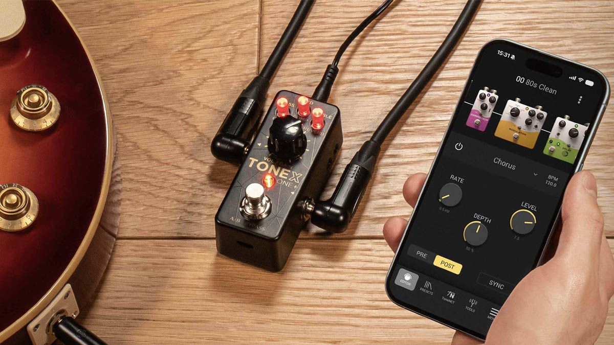 IK Multimedia offers full MIDI and wireless editing with the Tonex One+