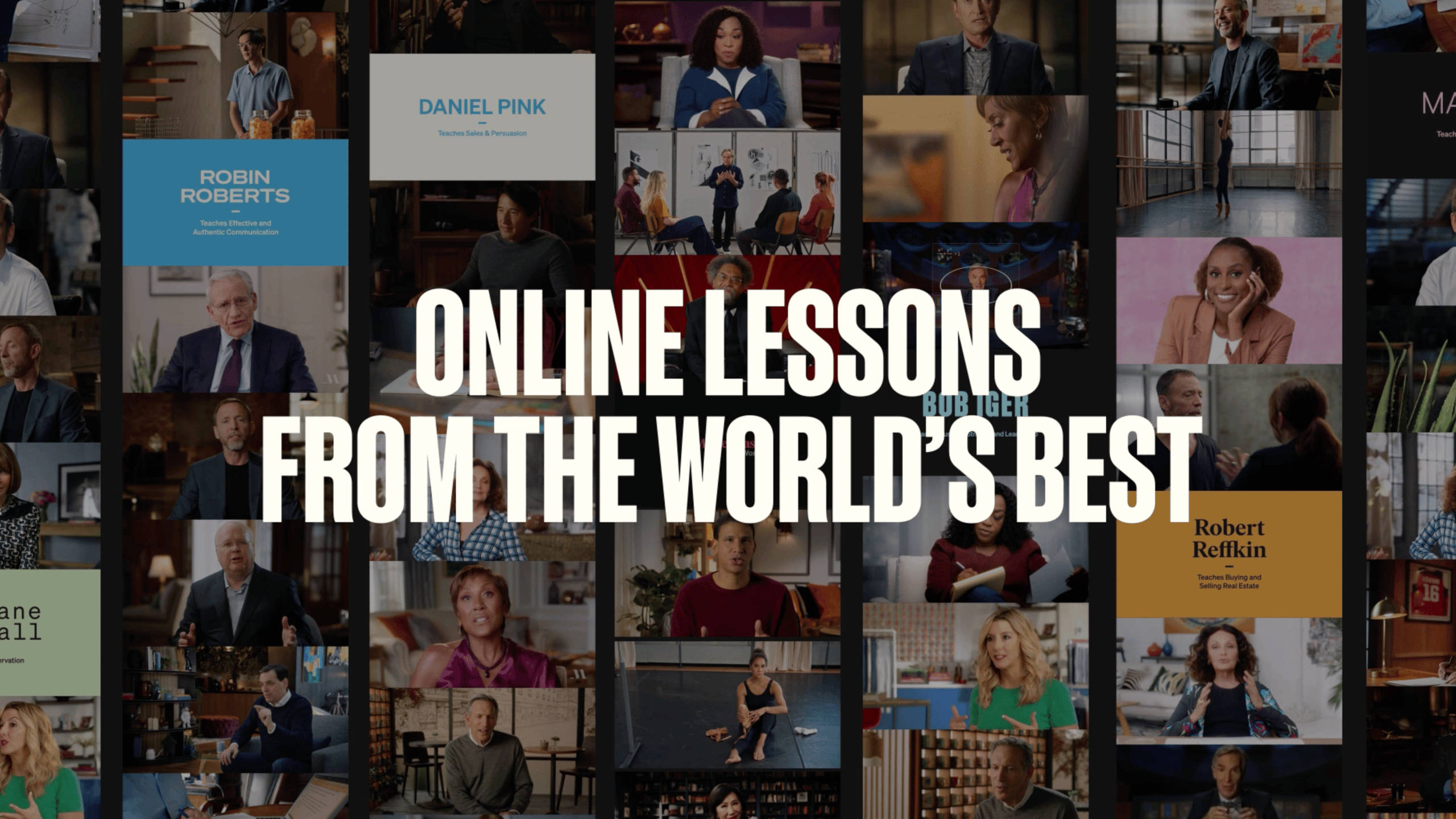 MasterClass is 50% off today. It’s worth it just for the entertainment
